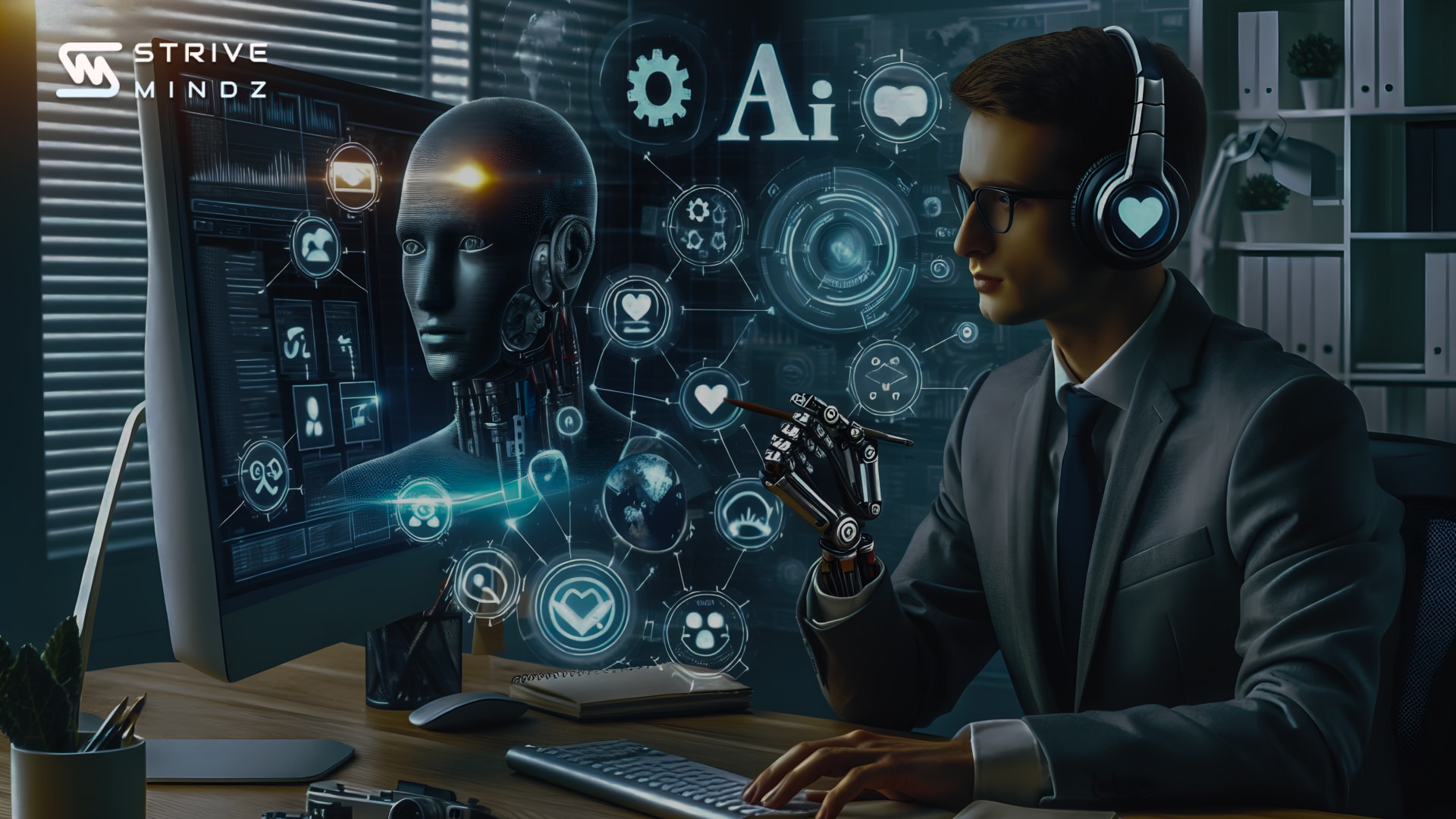 How to Choose the Right AI Agent Development Company | Strivemindz